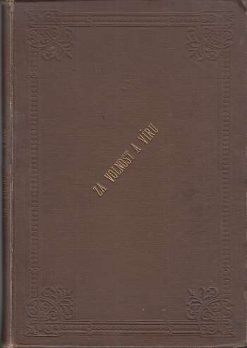 Za volnost a víru - Heyduk, Adolf & Schikaneder, Jakub | Antikvariát Kant