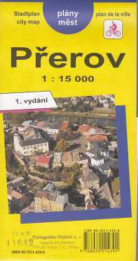 Plán měst Přerov a Prostějov - mapa 1:15 000 | Antikvariát Kant